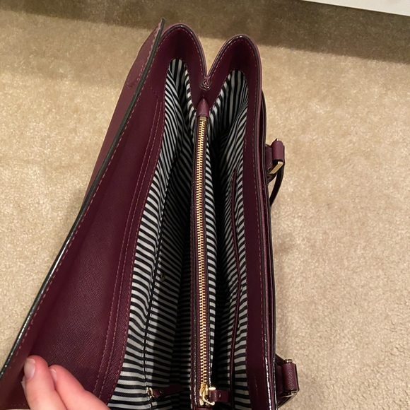 kate spade | Bags | Maroon Kate Spade Tote Bag | Poshmark